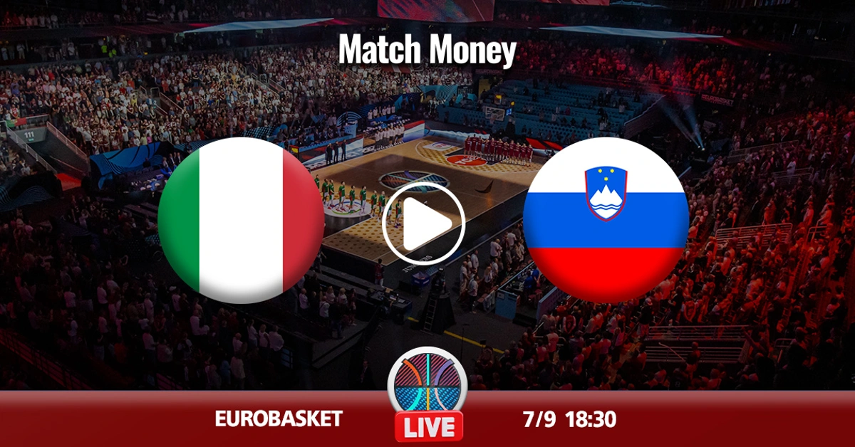 ΙΤΑΛΙΑ - ΣΛΟΒΕΝΙΑ LIVE STREAMING* (Ώρα/Κανάλι)